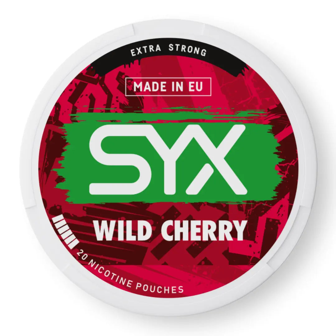 SYX Wild Cherry Extra Strong Snus – Fruity Flavor & 20mg Nicotine ...