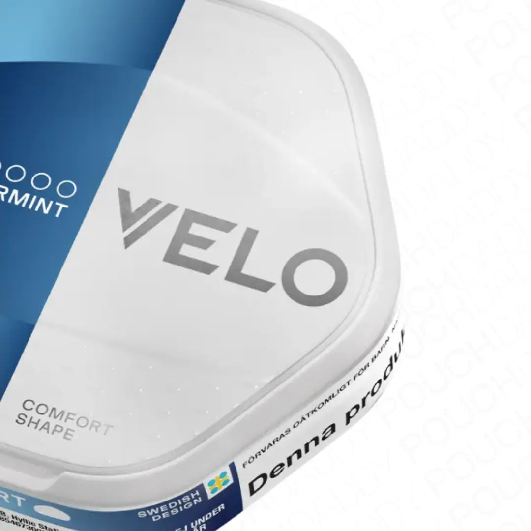VELO Shift Cool Peppermint – Strong Mint White Snus Pouches – Pouchdaddy