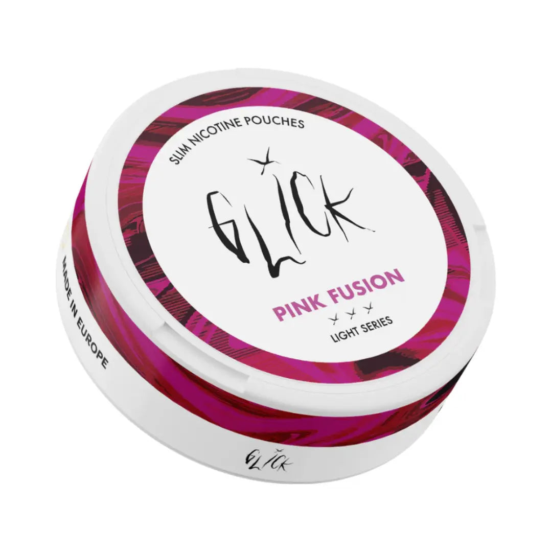 Glick Pink Fusion Light Snus – Bubble Gum & Berry Nicotine Pouch ...