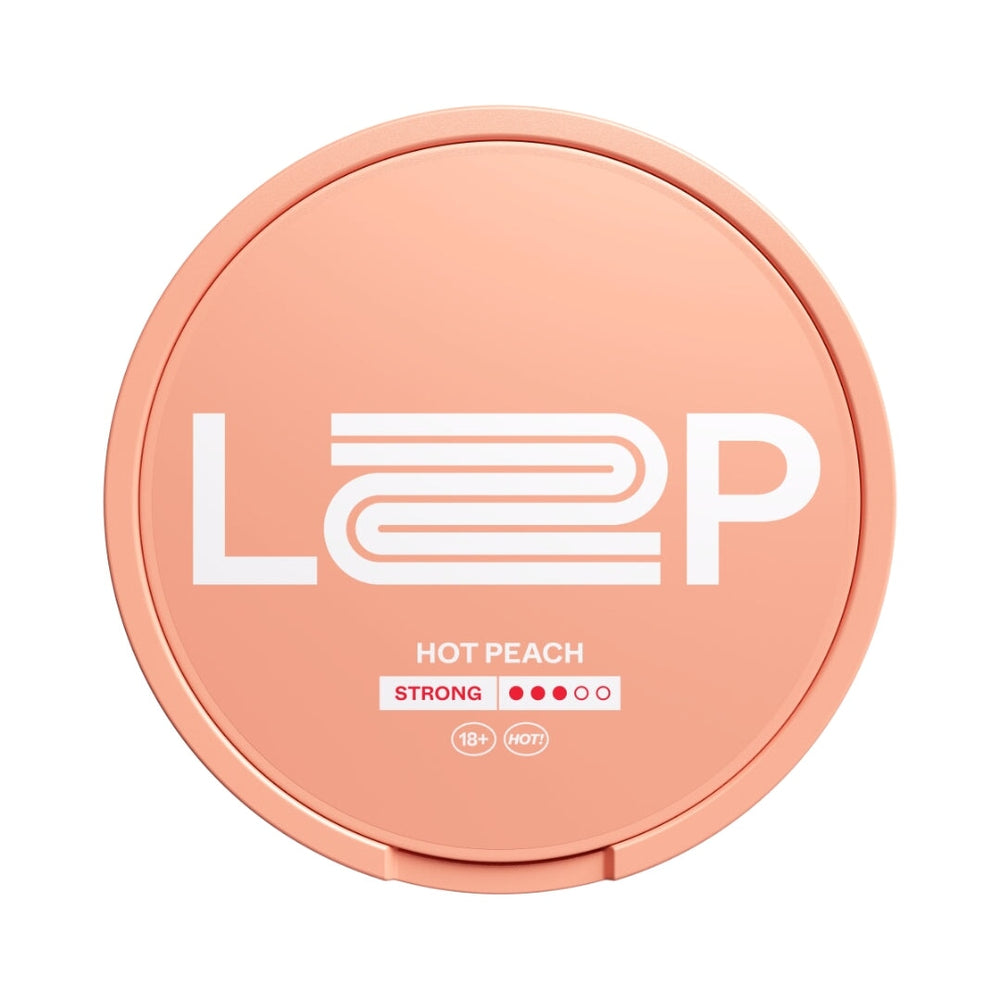 Buy LOOP Hot Peach Strong White Nicotine Pouches - Pouchdaddy.com